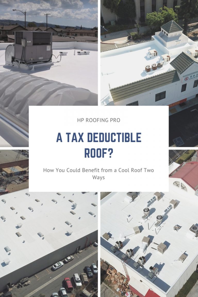 A Tax Deductible Roof? You Could Benefit from a Cool Roof Two Ways ...