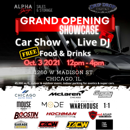 Alpha Garage to Hold A Free Classic and Luxury Car Show During Its ...